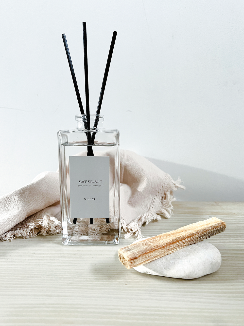 Sea Salt Diffuser | Sea Salt Diffuser Bottle | NESS & ME